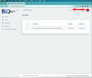 Cara Cetak Sertifikat CAT IPMB ASN Kemenag - Farazinux