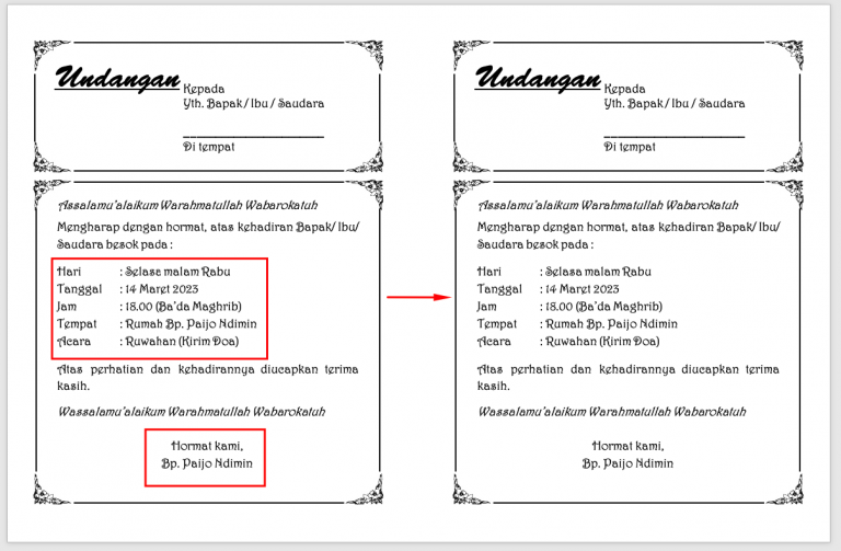 Download Template Undangan Ruwahan Word Docx - Farazinux